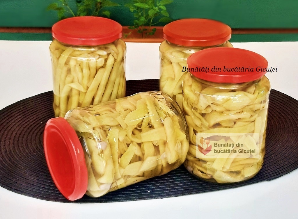Fasole pastai la borcan – Bucătăria Gicuței