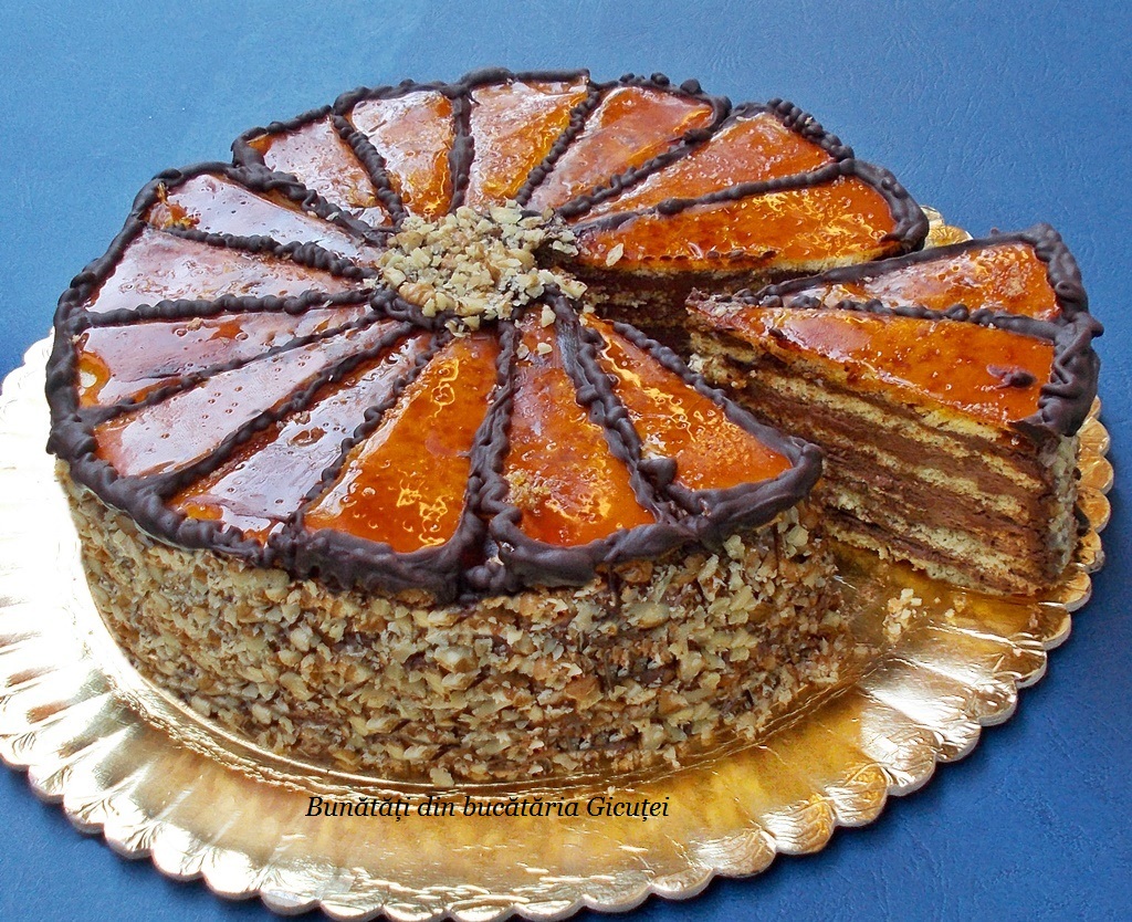Tort Dobos – Bucătăria Gicuței