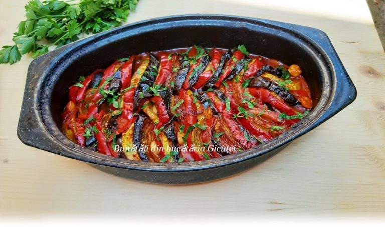 Ratatouille- ghiveci frantuzesc – Bunătăți din bucătăria Gicuței
