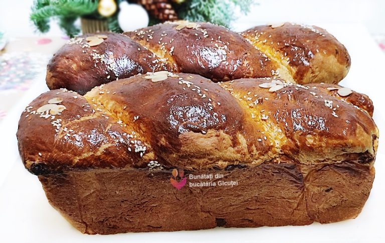 Cozonac pufos cu lapte acru – Bucătăria Gicuței