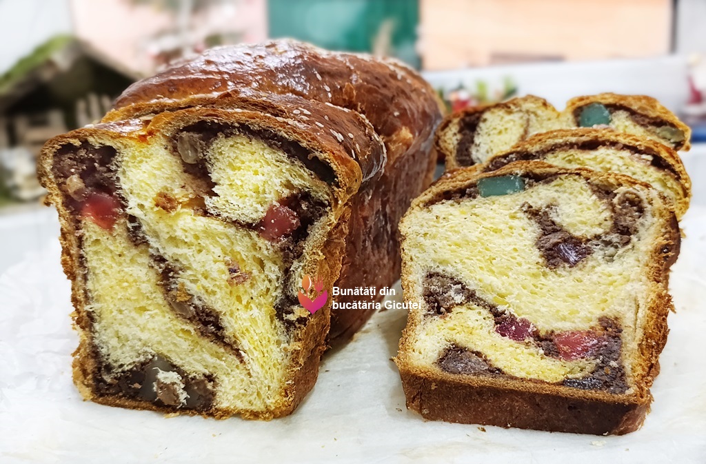 Cozonac pufos cu lapte acru – Bucătăria Gicuței