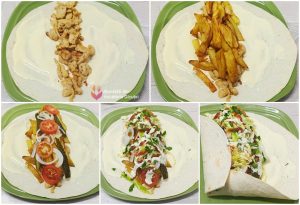 Shaorma de casă, rețetă simplă – Bunătăți din bucătăria Gicuței